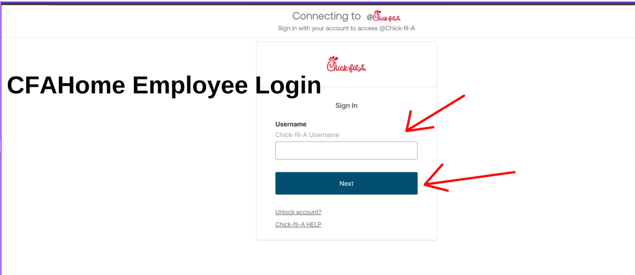 CFAHome Login - Chick-Fil-A Employee Portal - CFAHome