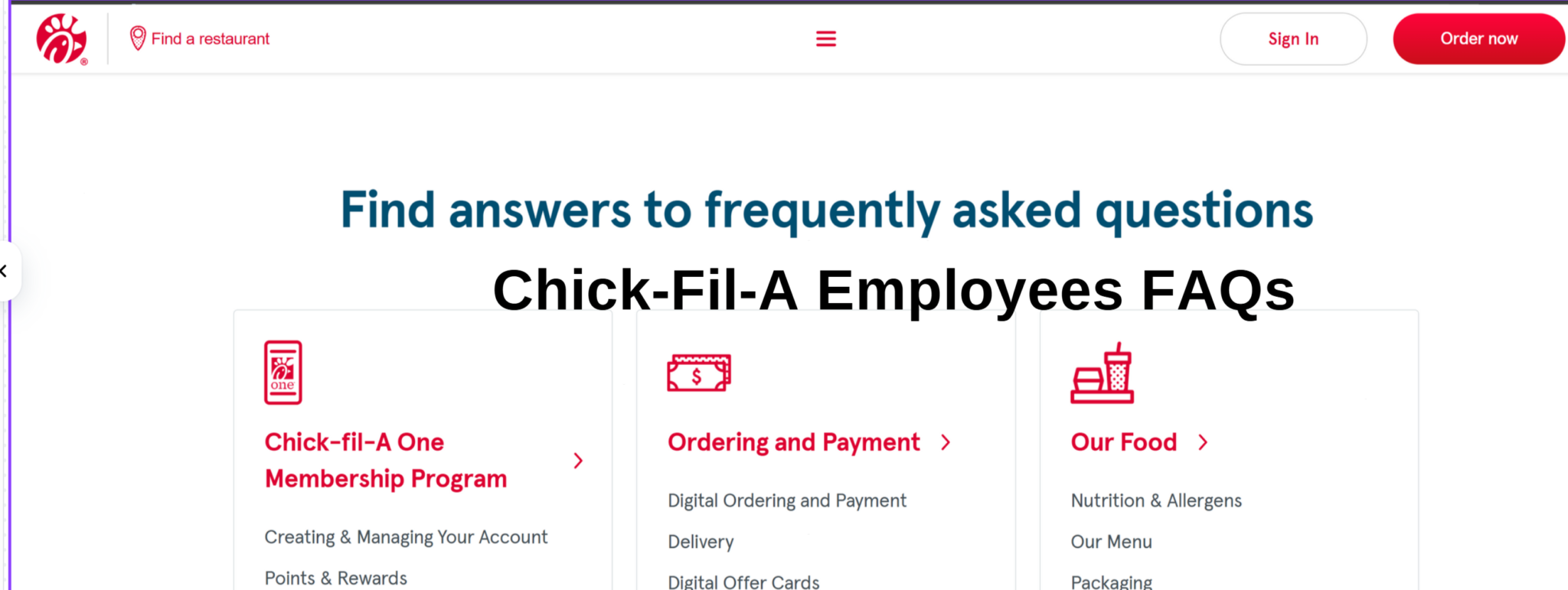 Frequently Asked Questions (FAQs) - CFAHome